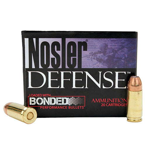 Nosler 9mm Luger +P Ammunition